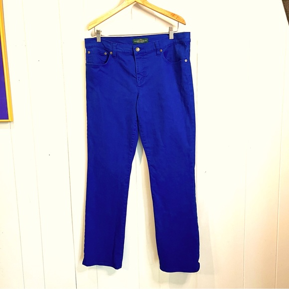 Lauren Ralph Lauren | Pants & Jumpsuits | Lauren Ralph Lauren Jeans Denim Pants Royal Blue Size ...